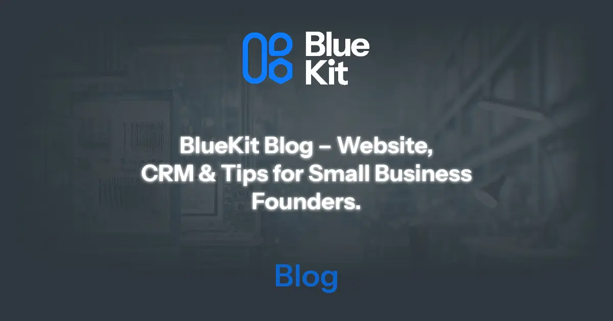 BlueKit CRM and Free Website Builder for your Business